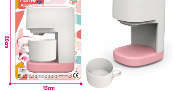 Coffee machine pink